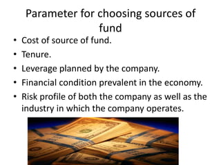 Sources of finance | PPTX