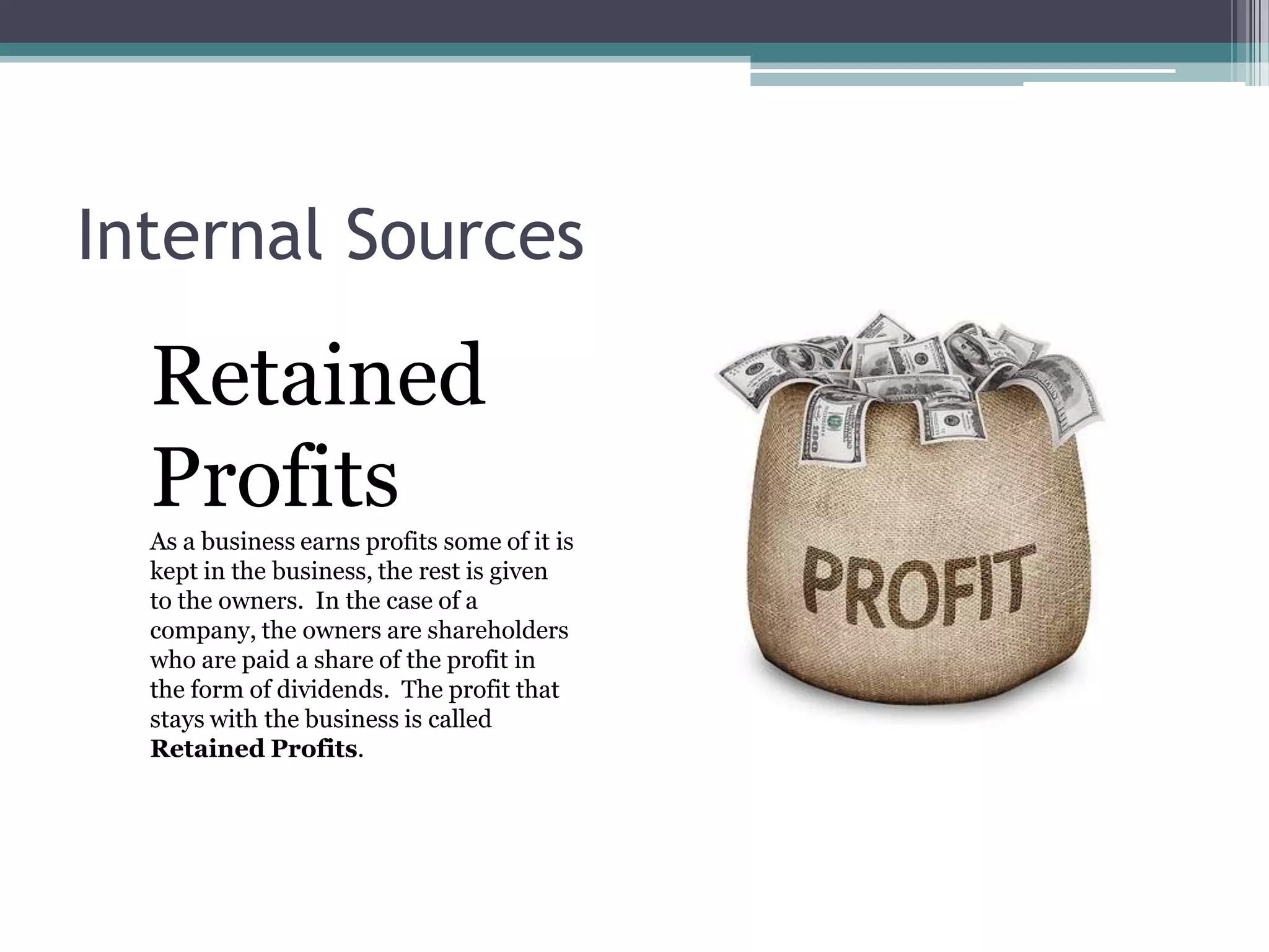 Sources of finance | PPTX