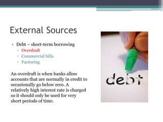 Sources of finance | PPT