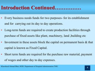 Sources of finance | PPTX