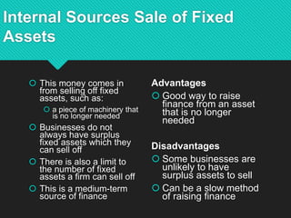 FINANCIAL MANAGEMENT- Sources of finance | PPTX