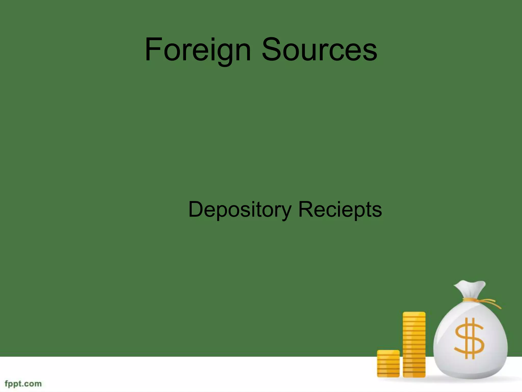 Sources of finance | PPTX