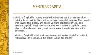 Sources of finance | PPTX
