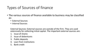 Sources of Finance financial management.pptx