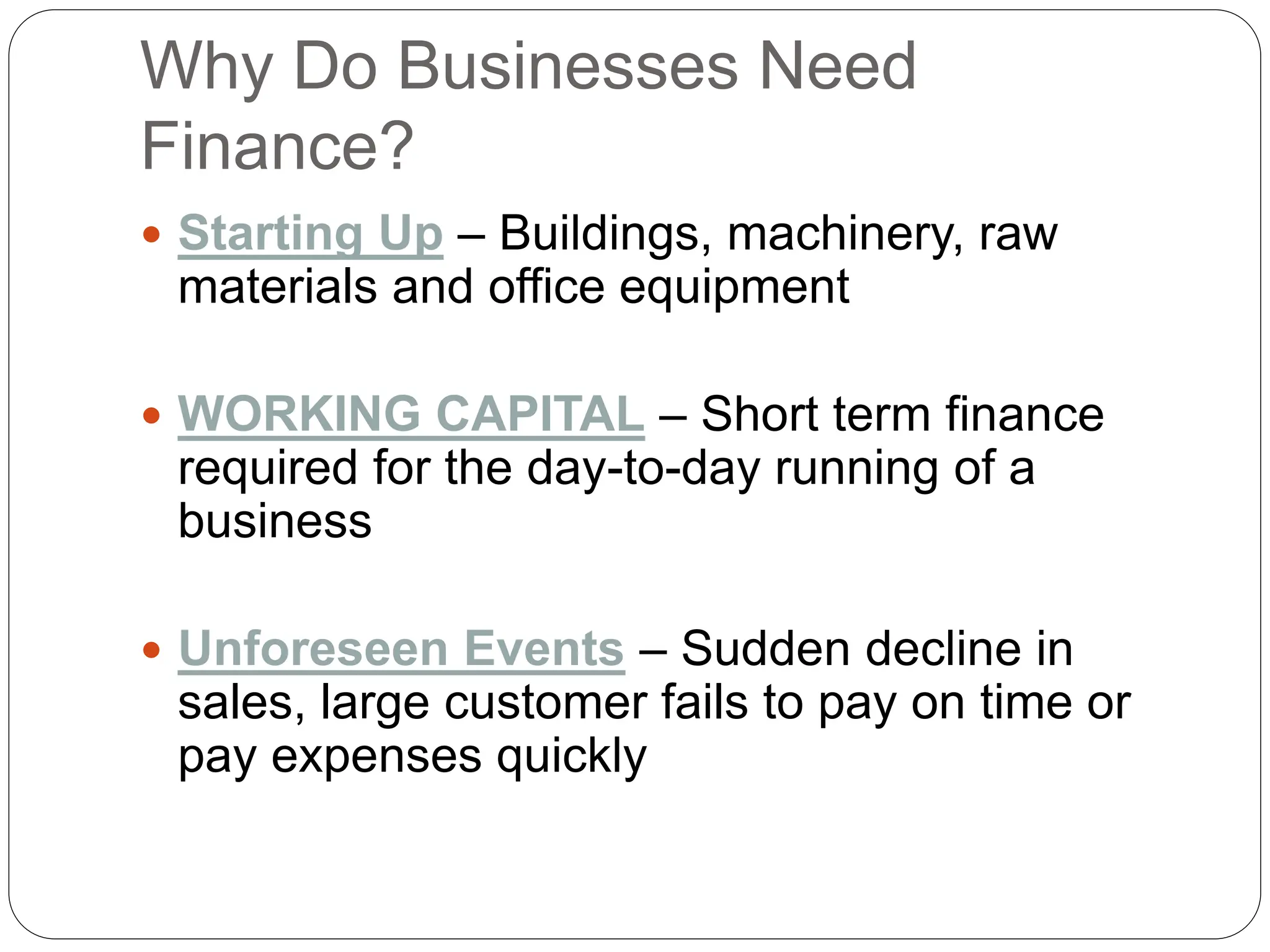 Different Sources of financing Businesses.ppt