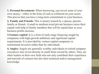 Sources of financing to Non Govt. Organizations | PPTX