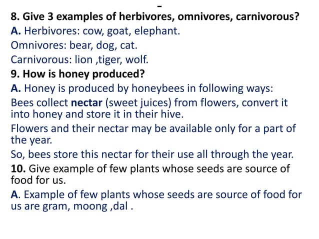 Sources of food | PPTX | Vegetarian Diets | Food & Drink