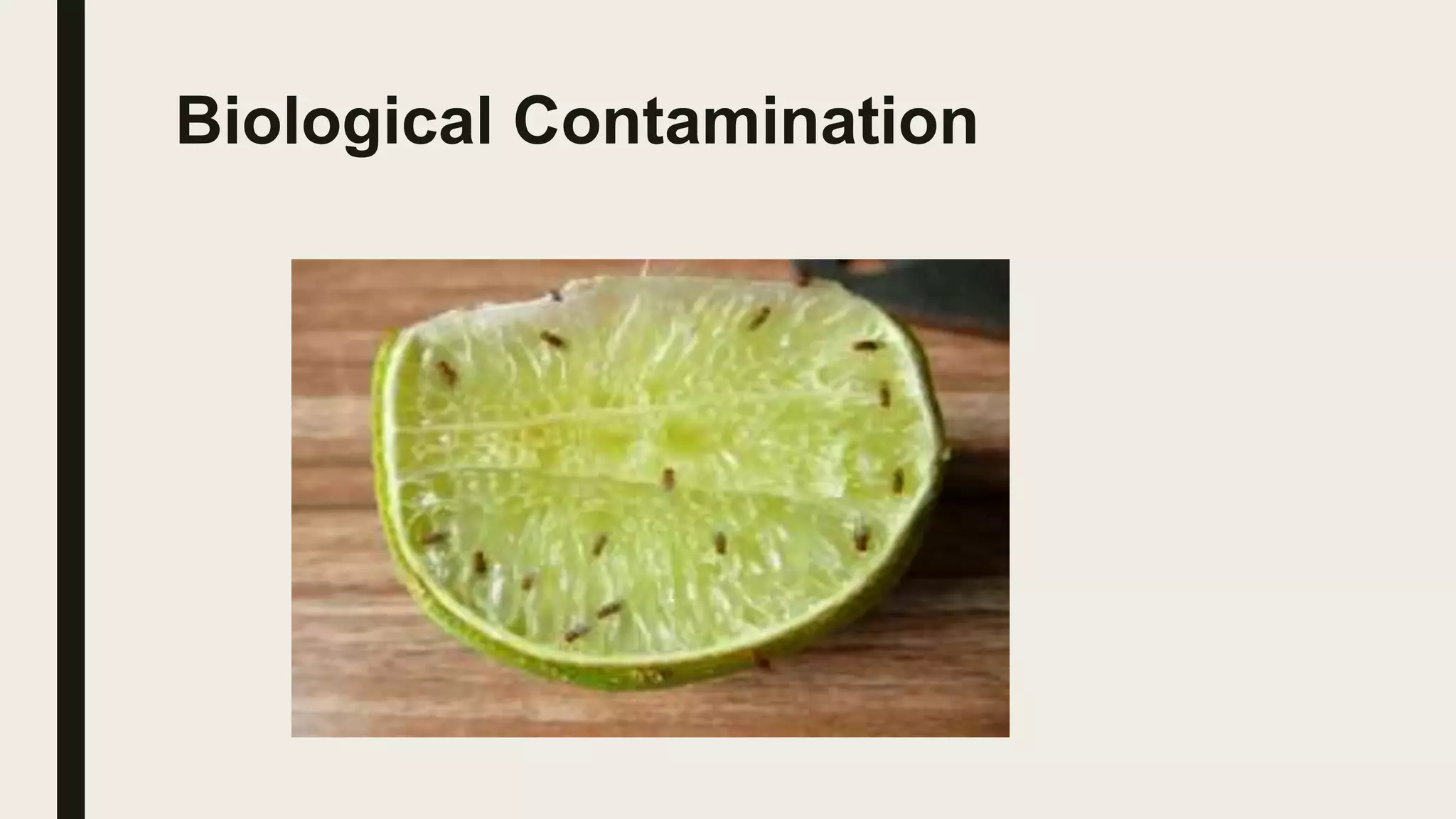 Sources of food contamination | PPTX