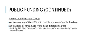 Sources of funding | PPTX