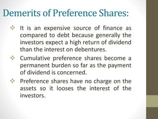 shares-types equity, preference -merits and demerits.pptx
