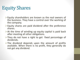 shares-types equity, preference -merits and demerits.pptx