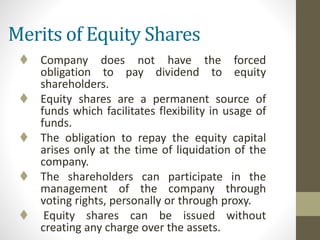 shares-types equity, preference -merits and demerits.pptx