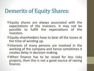 shares-types equity, preference -merits and demerits.pptx