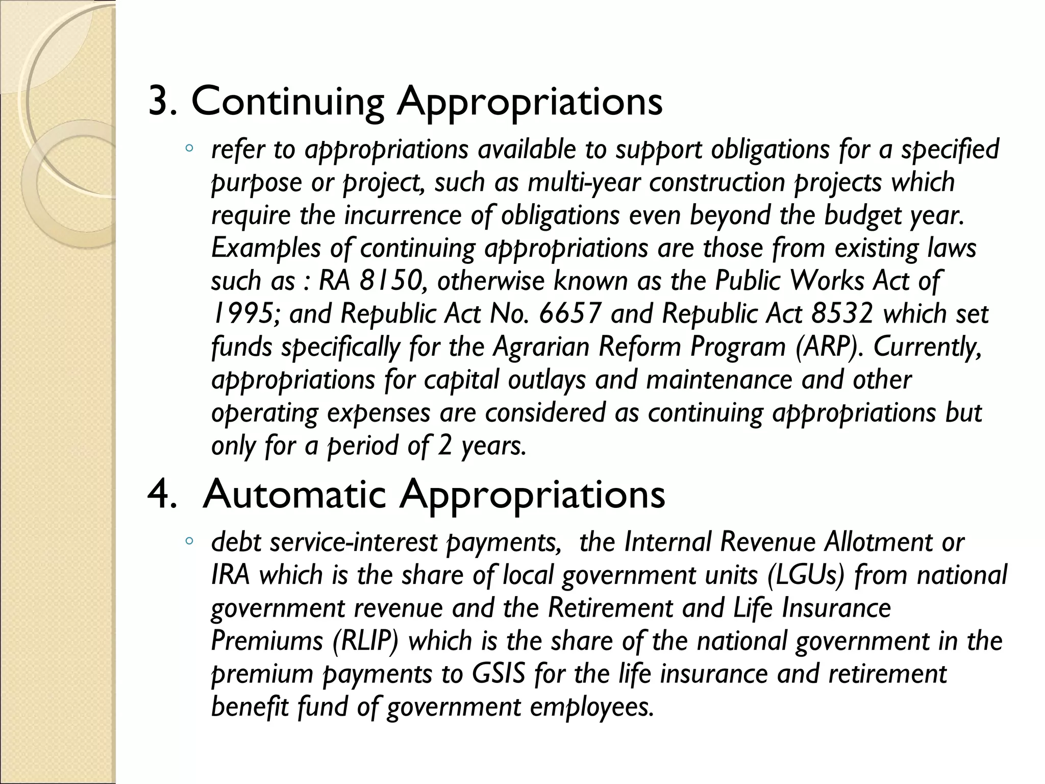 Sources of funds for the national government | PPT