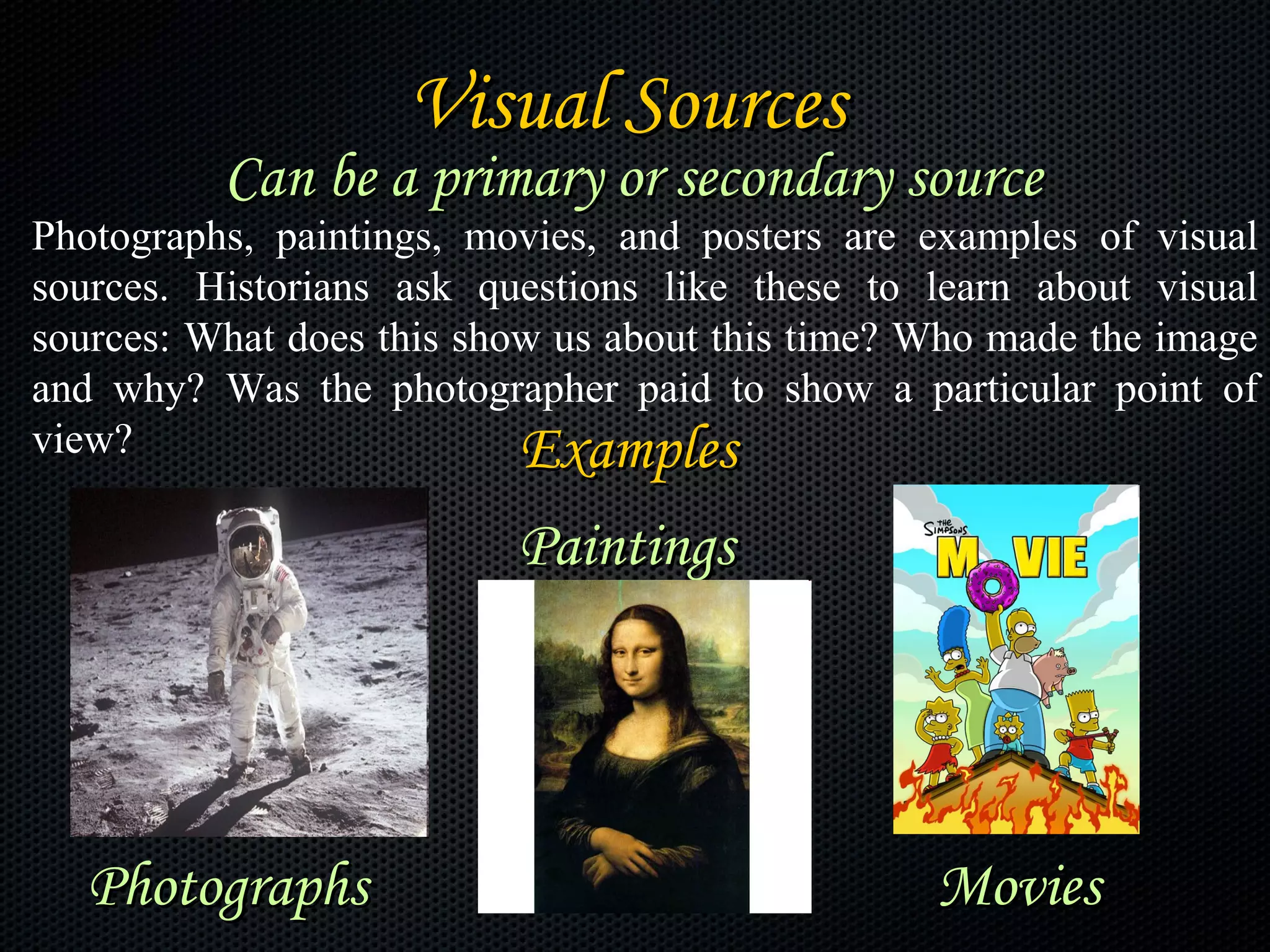 Sources of History | PPT