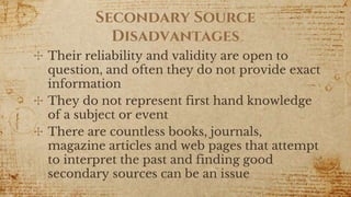 Sources of History- Readings in the Philippine History | PPTX