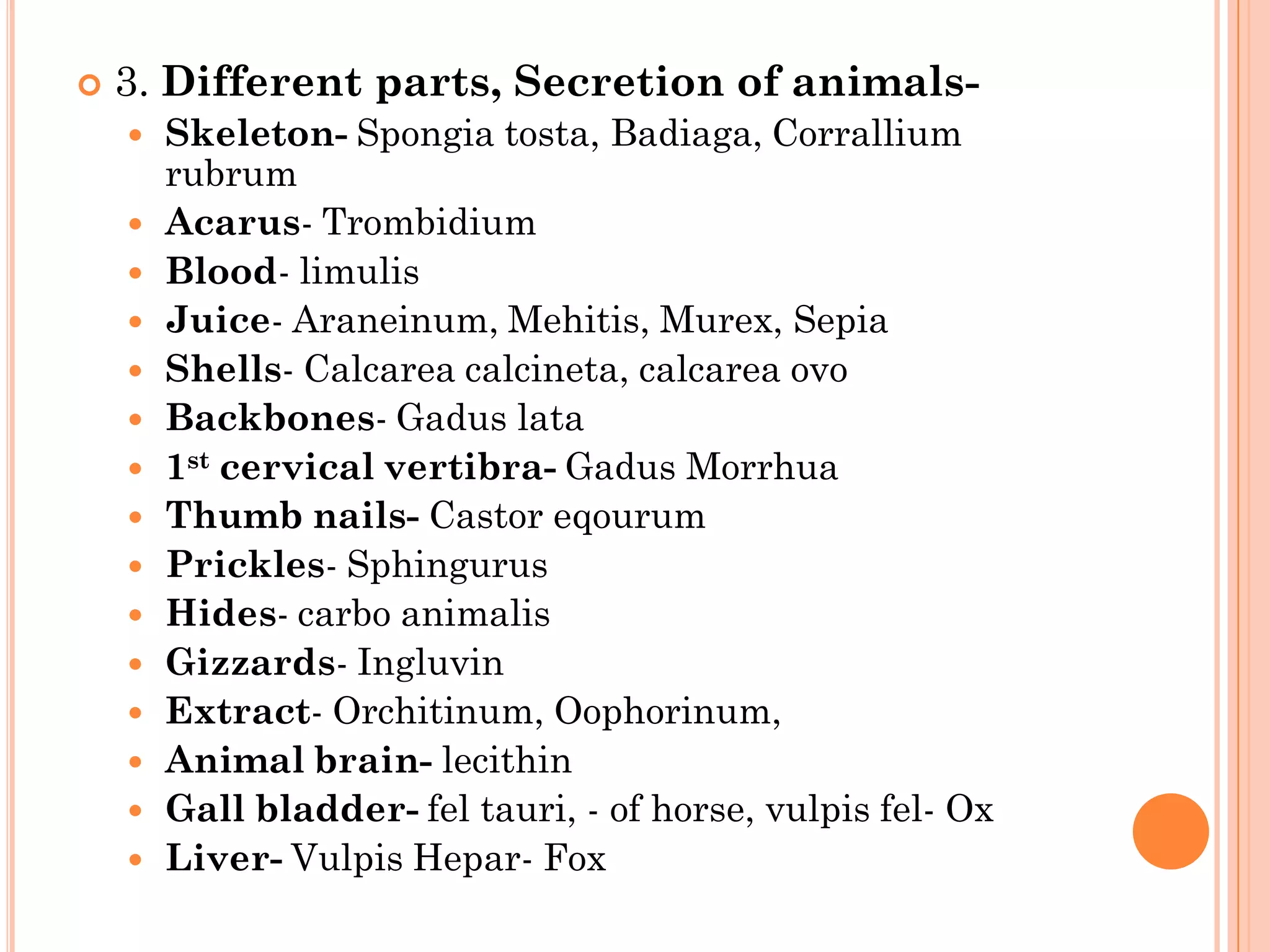 Sources of homoeopathic drugs | PDF