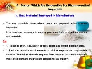 Sources of impurities | PDF