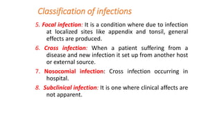Sources of infection & types by Dr. Prince C P | PPTX