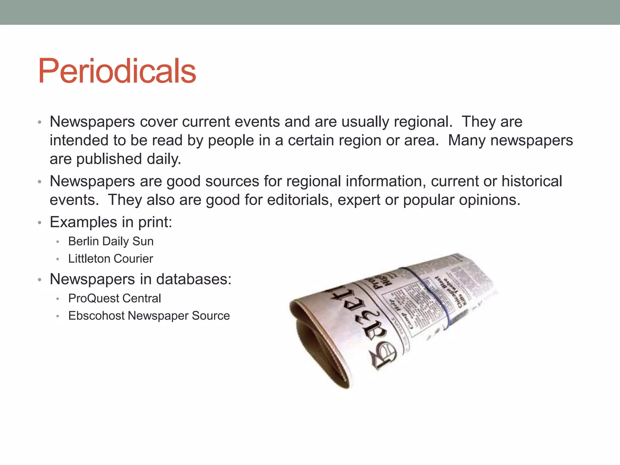 Sources of information | PPTX