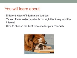 Sources of information | PPTX