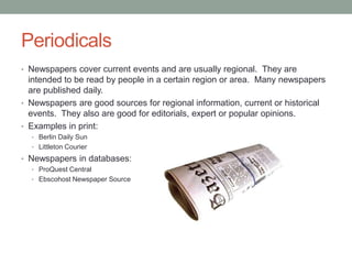 Sources of information | PPTX