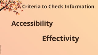 Types of Information Sources (Primary, Secondary, and Tertiary Sources ...