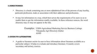 SOURCES OF INFORMATION in library .pptx