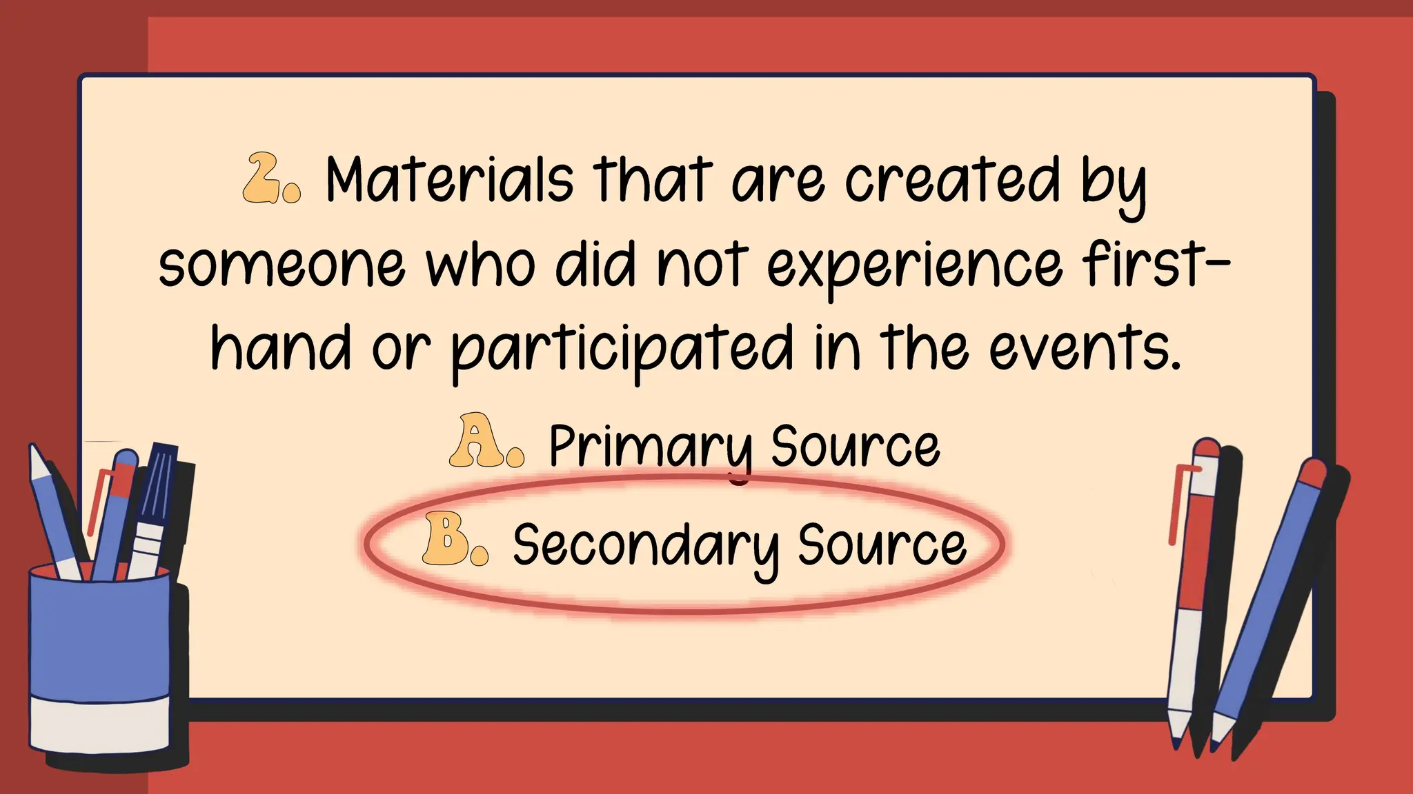 Sources of Information (Primary and Secondary Sources of Information) | PPT