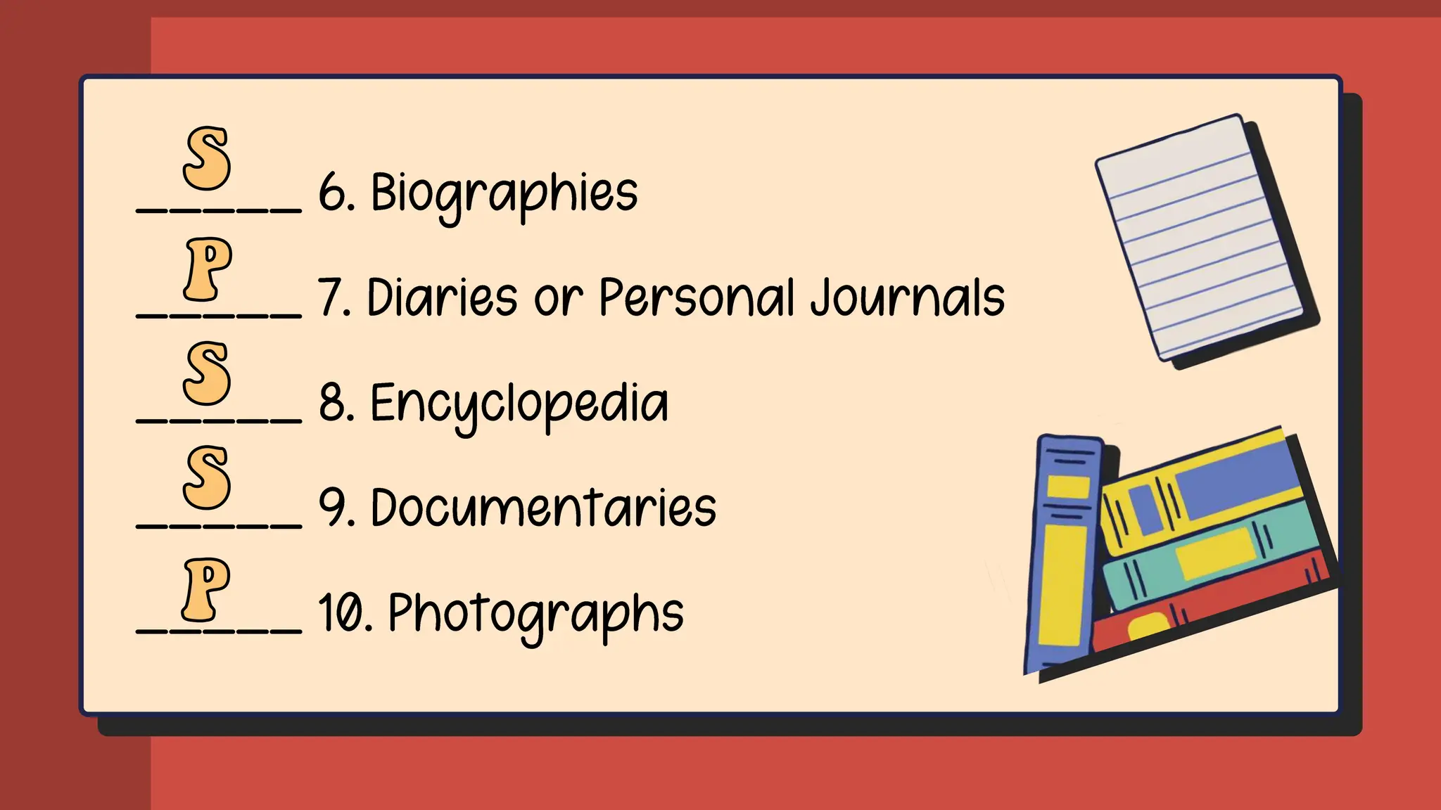 Sources of Information (Primary and Secondary Sources of Information) | PPT