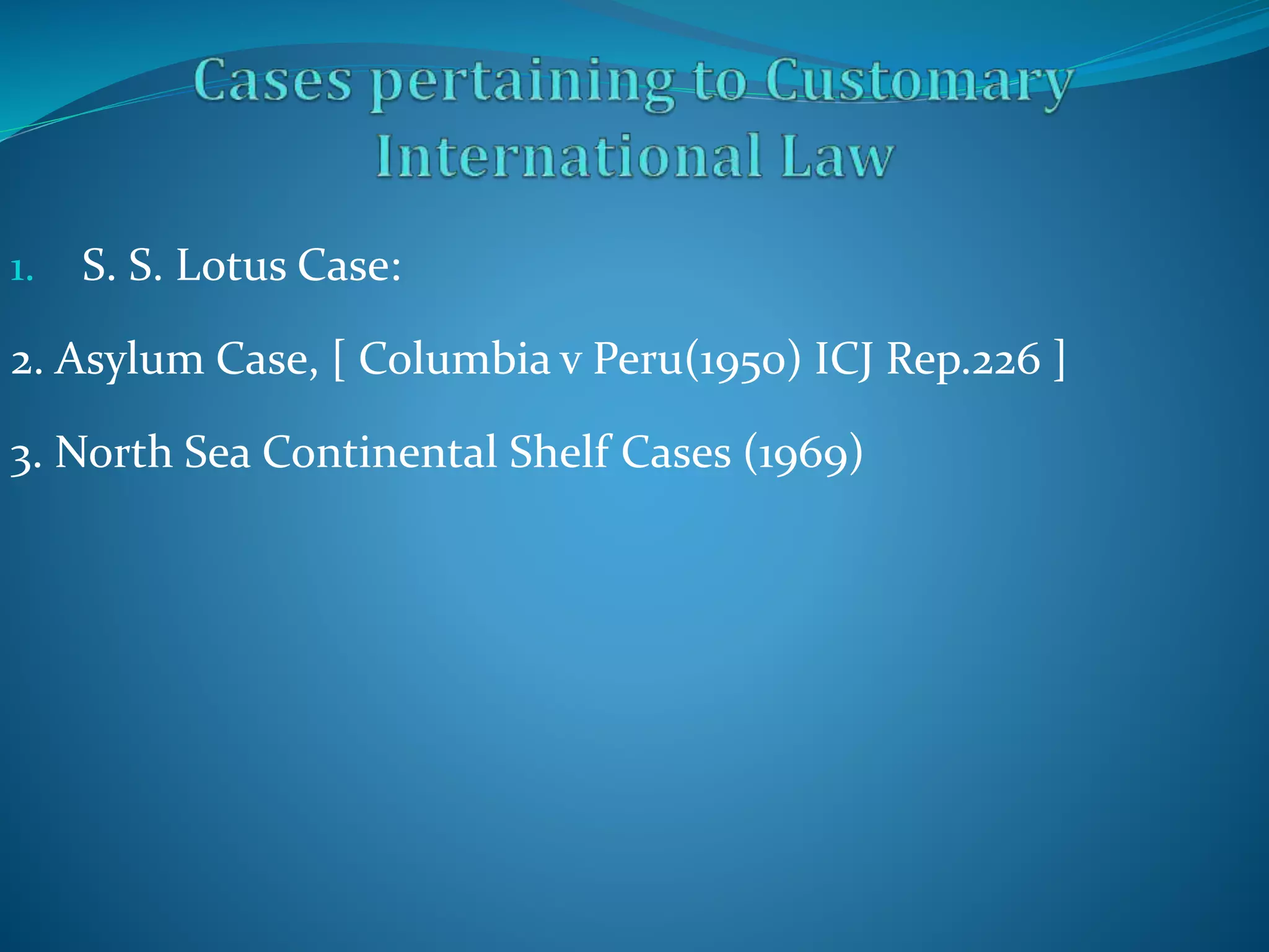 Sources of international law | PPTX