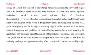 Sources of Islamic Law and Teachings.pdf