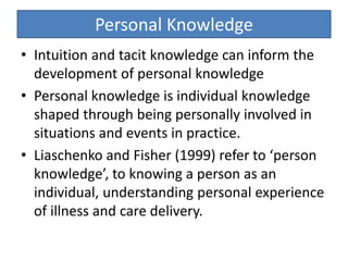 Sources of knowledge | PPTX
