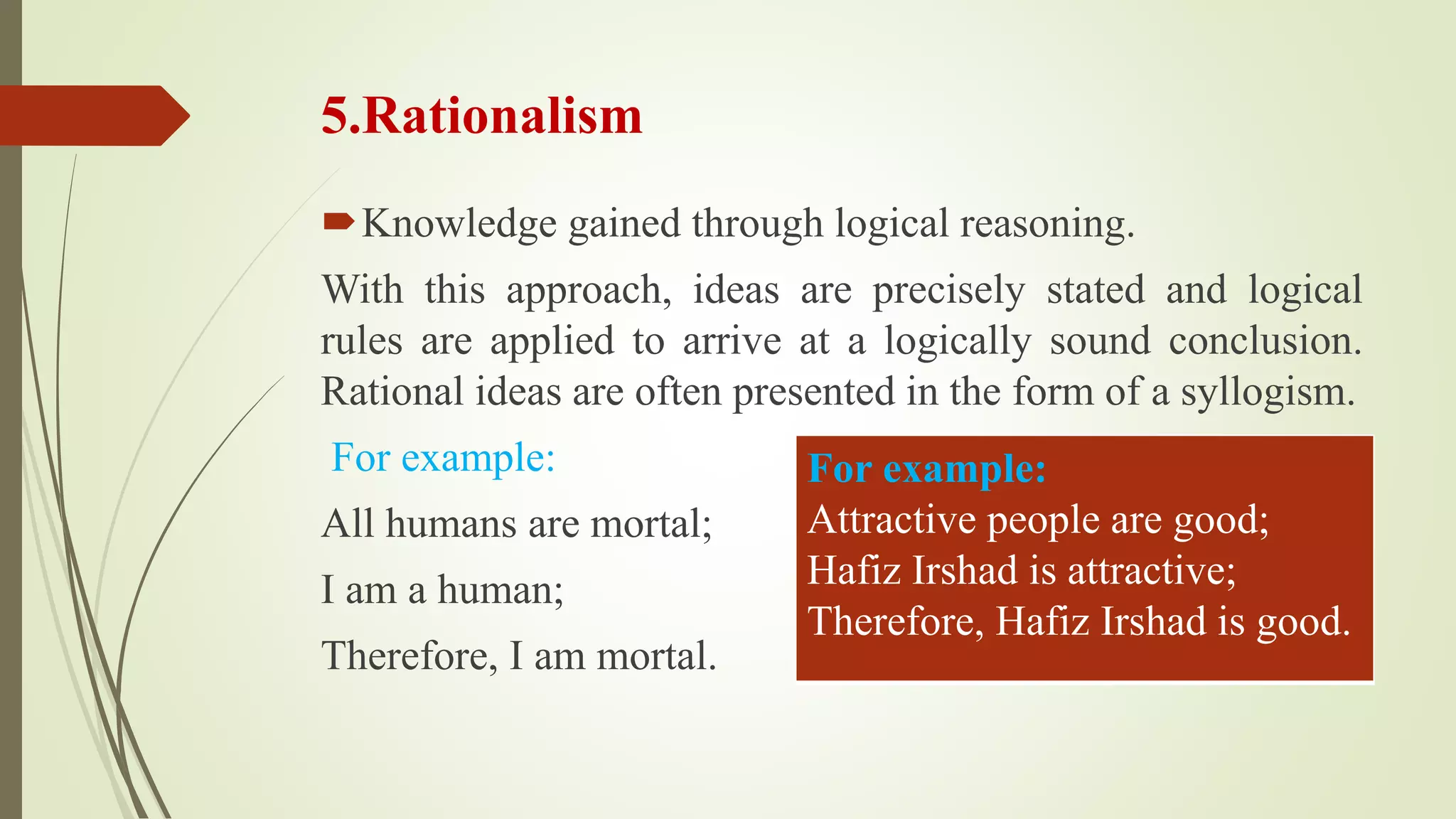 Sources of knowledge | PPTX