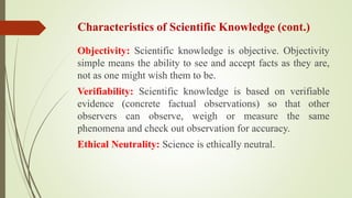 Sources of knowledge | PPTX