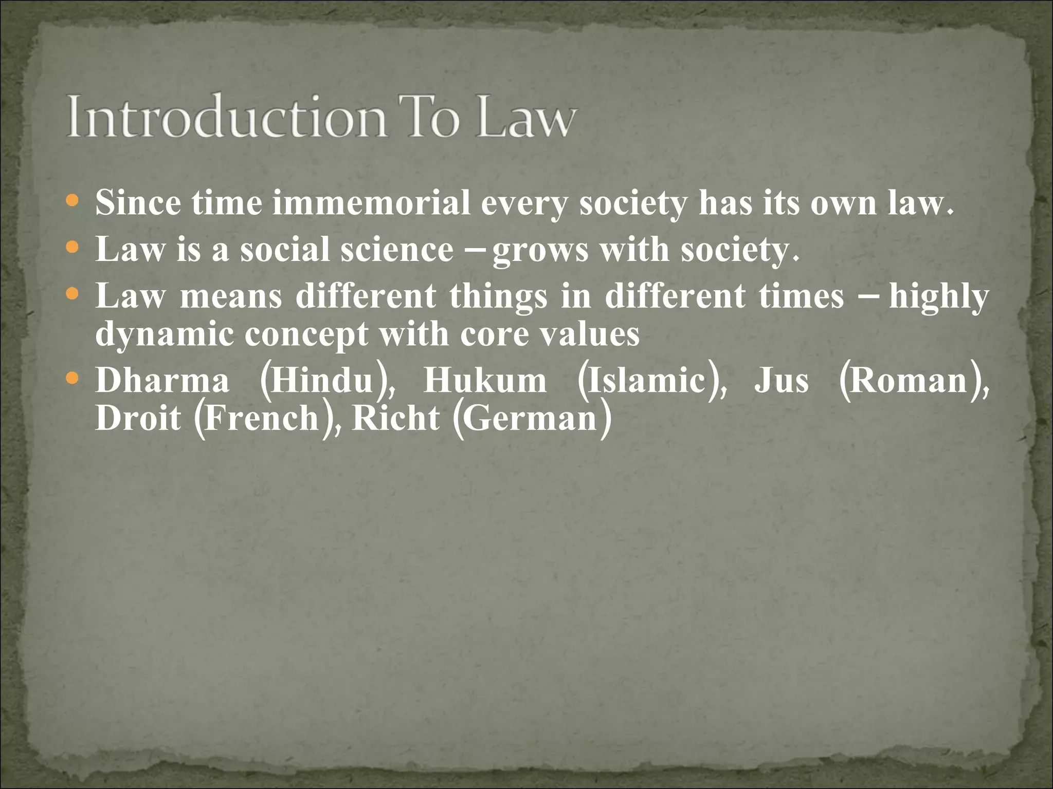 Sources Of Law | PPT