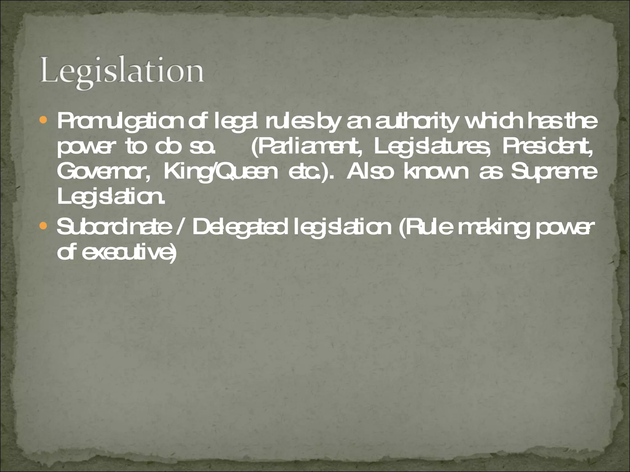 Sources Of Law | PPT