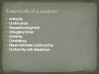 Sources Of Law | PPT