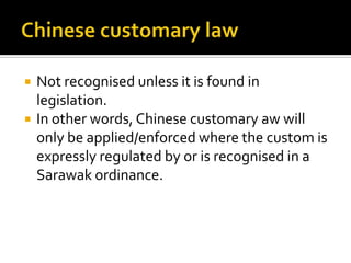 Sources of law - customary law part 2 | PPTX