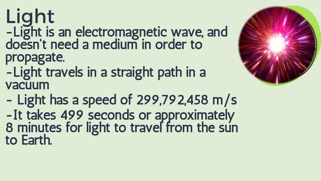 Sources of Light, Classification of Sources of Light | PPTX | Physics ...