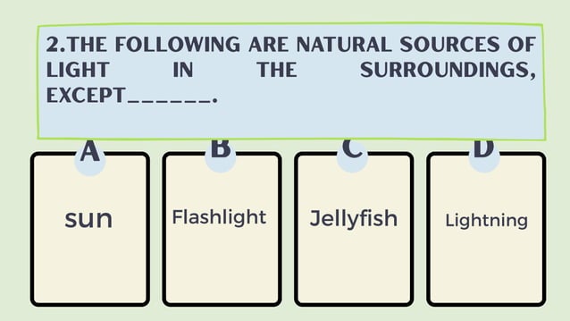 Sources of Light, Classification of Sources of Light | PPTX | Physics ...