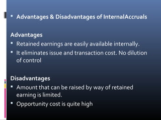 Sources of long term finance | PPT