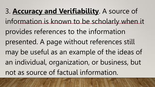 SOURCES OF MEDIA AND INFORMATION.pptx | Internet | Computing