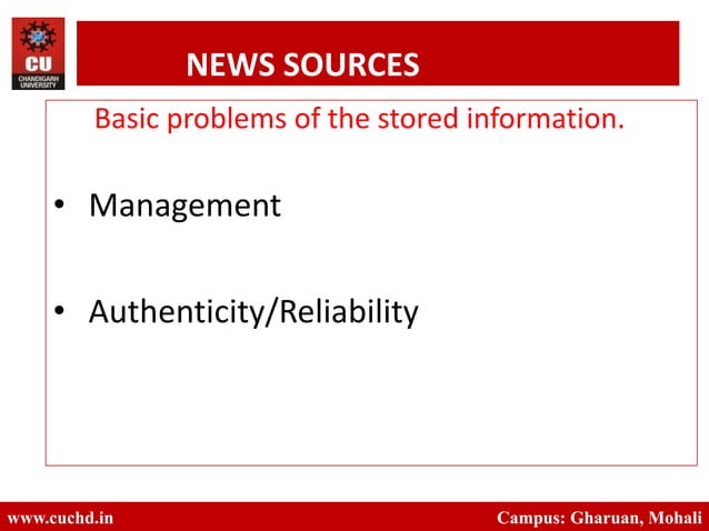 Sources of news gathering | PPTX | Factual | Genres