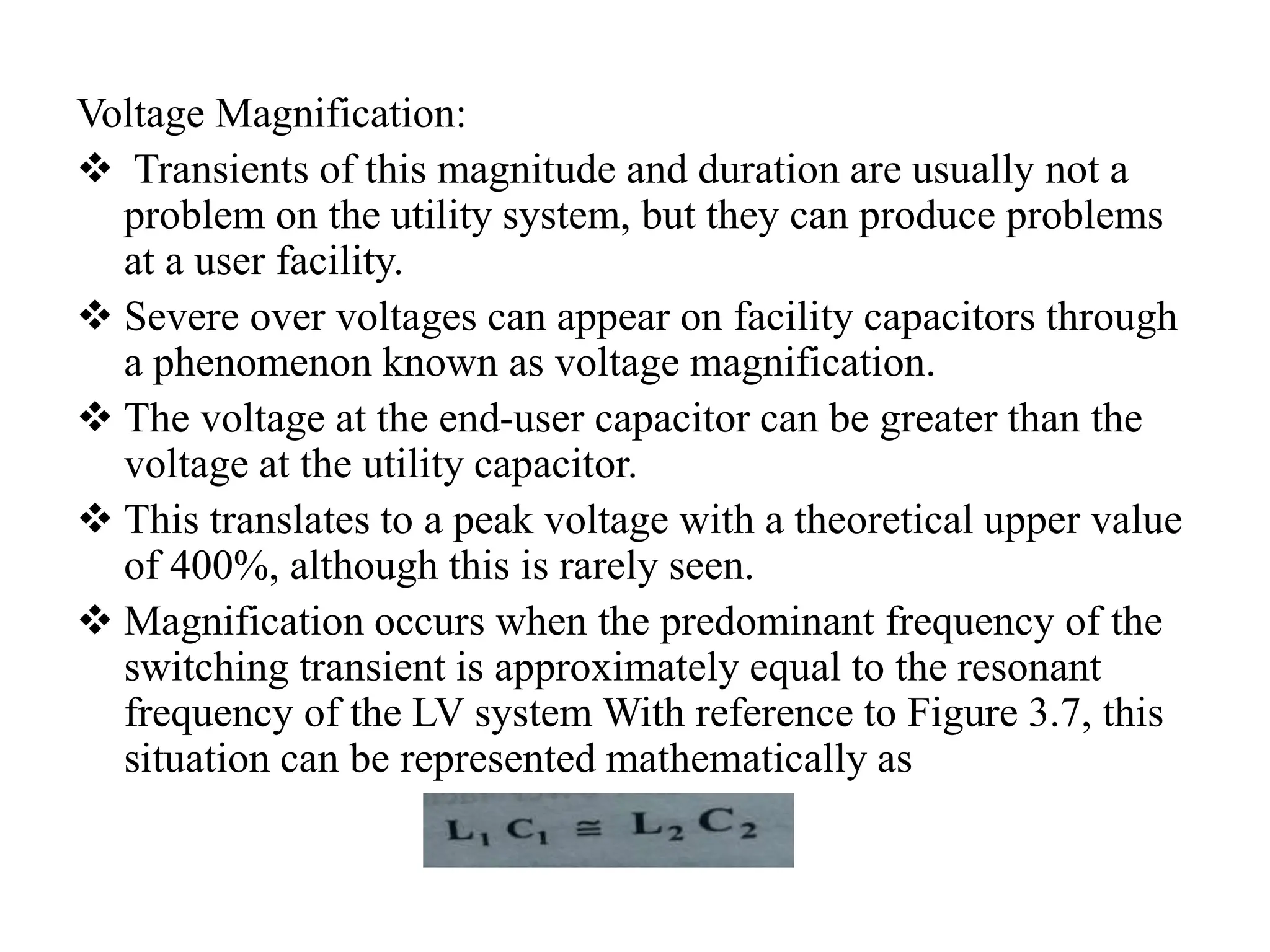 Sources of over voltages power quality.pptx