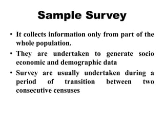 Sources of population data | PPTX