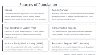 Sources of Population & Information (Sindhu).pptx