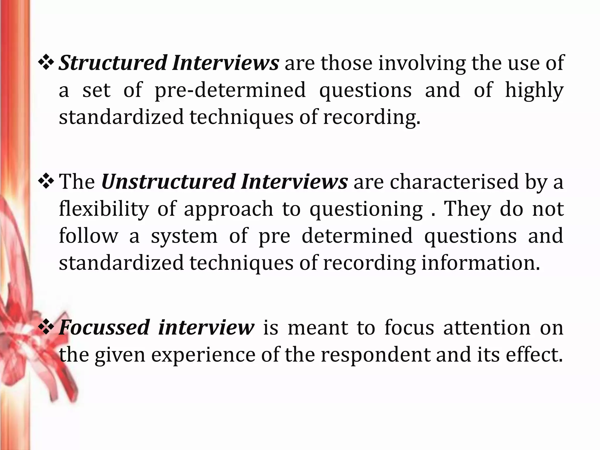 Sources of primary data | PPTX