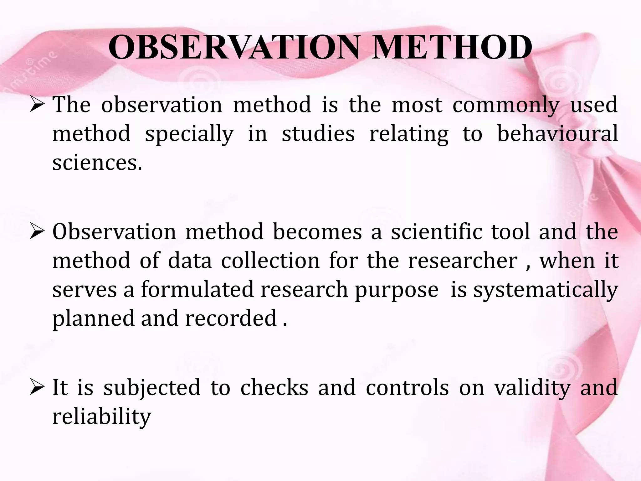 Sources of primary data | PPTX
