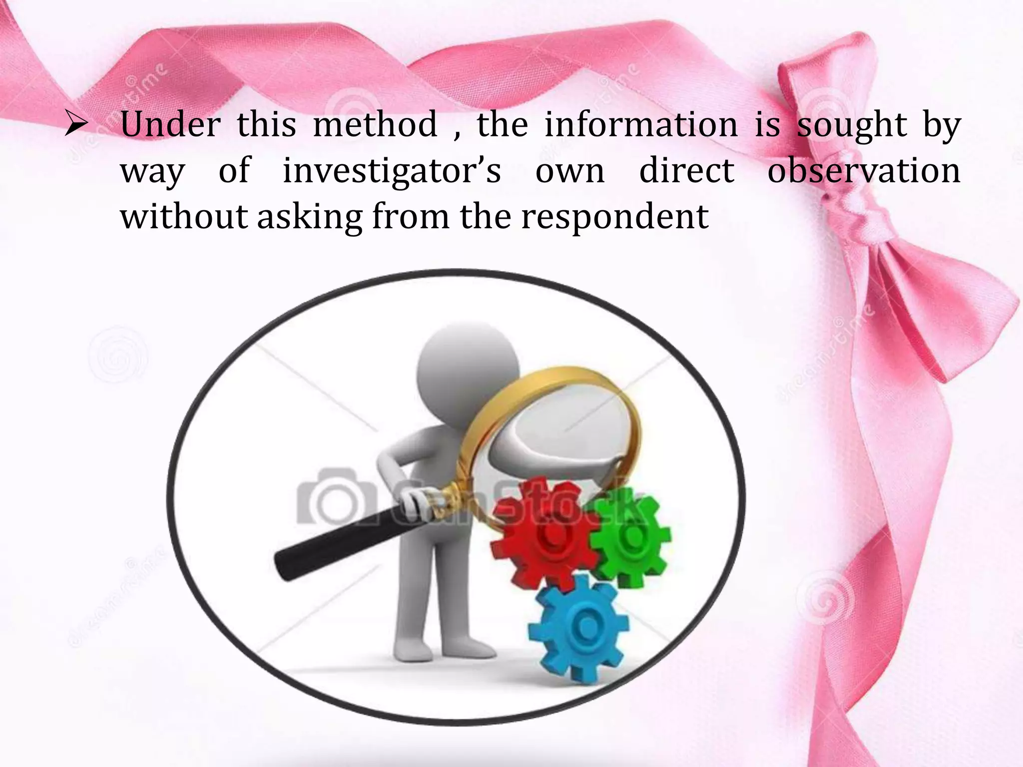 Sources of primary data | PPTX